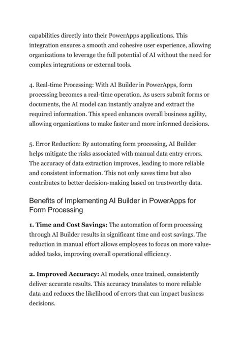 How Ai Builder In Powerapps Transforms Form Processingpdf