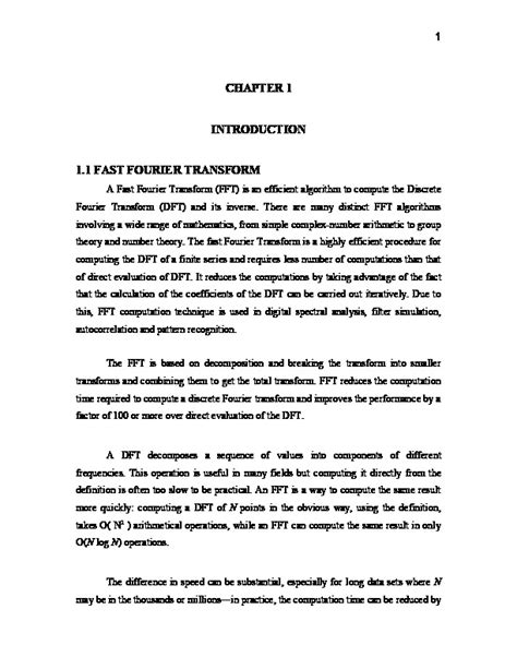 Report Pdf Implementation Of Fast Fourier Transform Fft Using Vhdl