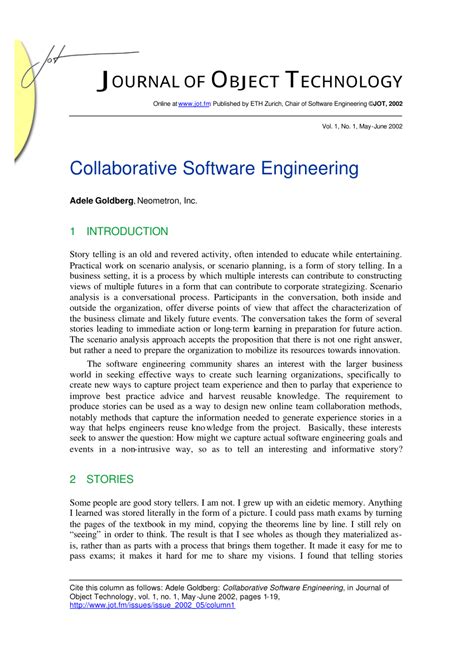 pdf collaborative software engineering