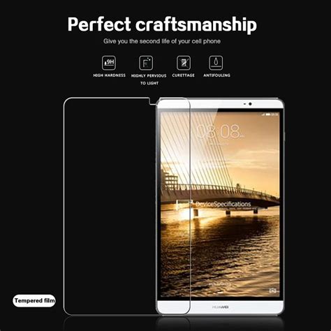 Ultra cienka pokrywa ze szkła hartowanego dla Huawei Mediapad M2 801L ...