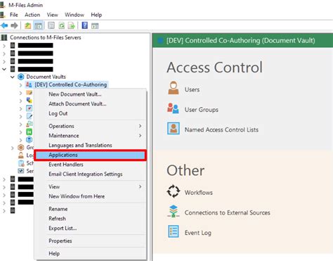 M Files Application Installation — Ctrldocs