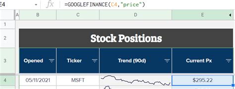 The Ultimate Google Finance Spreadsheet Johnny Africa