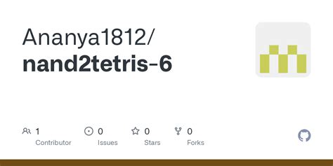 github ananya1812 nand2tetris 6
