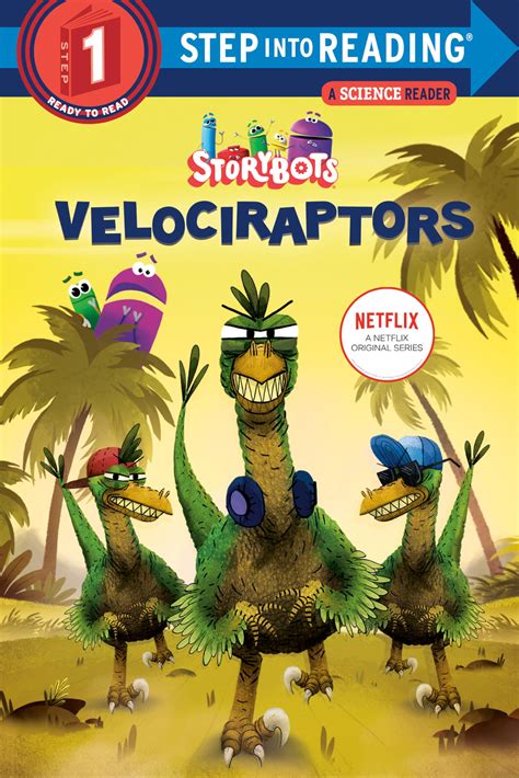 Amazon Velociraptors Storybots Step Into Reading Emmons Scott