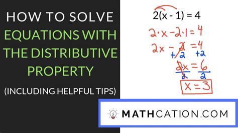 Solving Equations By Distributive Property Worksheet Free Worksheets