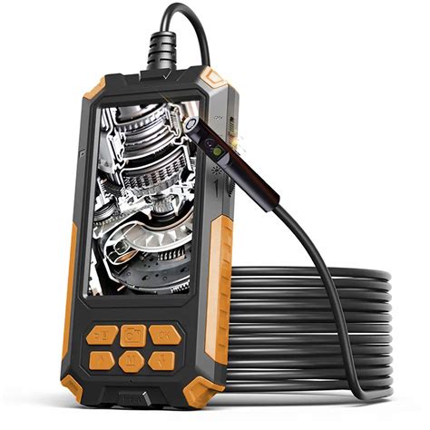 INSPEKČNÍ KAMERA DUO ENDOSKOP FLEXIBILNÍ 5M 9LED 2xFULL HD DISPLEJ Allegro