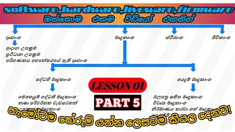 Software Hardware Liveware Firmware Computer Systems Ict Mission Youtube