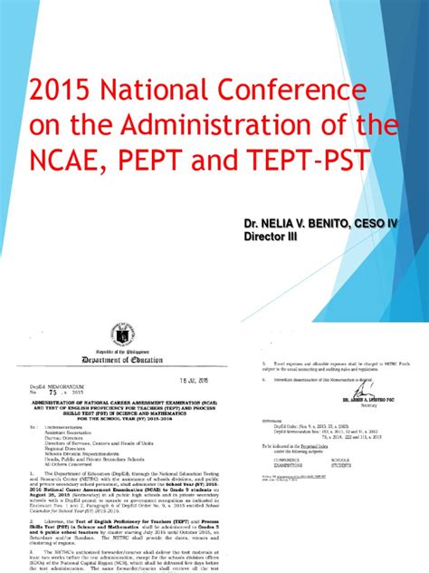 Ncae Pdf Test Assessment Learning