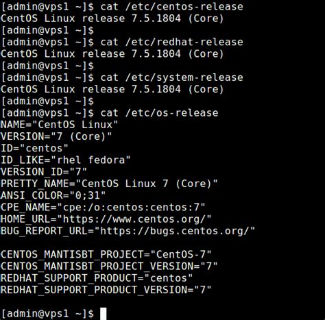 4 ways to check centos or rhel version