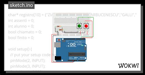 Esercizio VERIFICA Wokwi ESP STM Arduino Simulator