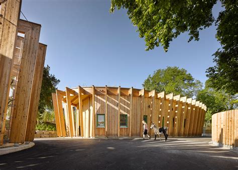 Kresings Architektur Adds Larch Animal Enclosures To Zoo