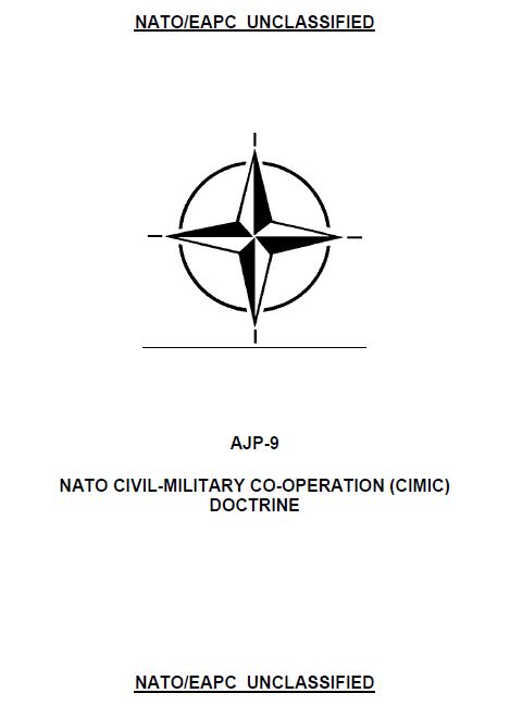 Nato Civil Military Co Operation Cimic Doctrine Public Intelligence