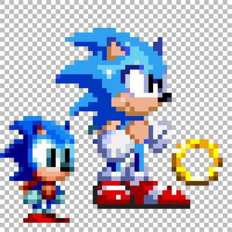 Pixilart Sonic 3 Sonic Sprite Mania Redraw By Mrgreendragon