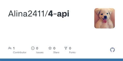 Github Alina24114 Api