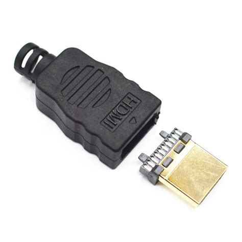 Conector Pentru Cablu Hdmi Tip A De Sex Masculin Lipit Conector Pentru Cablu Hdmi Tip A De Sex Masculin Lipit