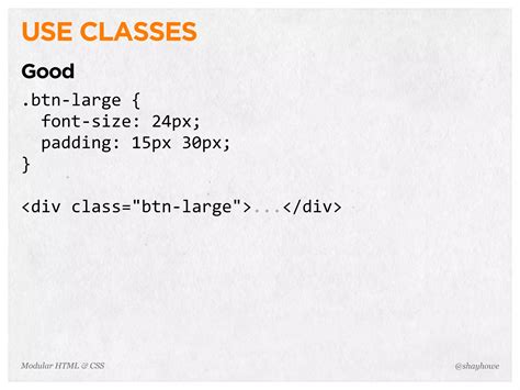 Modular Html And Css Workshop Ppt Modular Html And Css Workshop Ppt