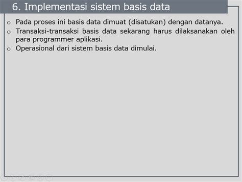 Materi Database Design Sesi Proses Perancangan Database