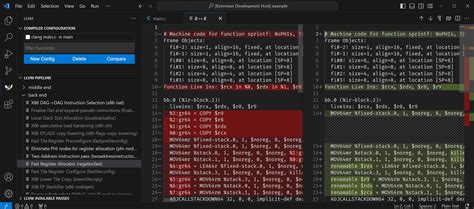 A Vscode Compiler Explorer Plugin For Clang Rllvm