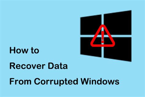 How To Recover Data From Corrupted Windows OS