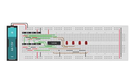 circuit design activity 6 4 bit adder tinkercad