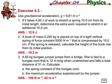 Work Equationapplicationsenergy Conservation Ppt