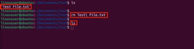 How To Deal With A Filename With Spaces In Linux Ubuntu Linux Genie