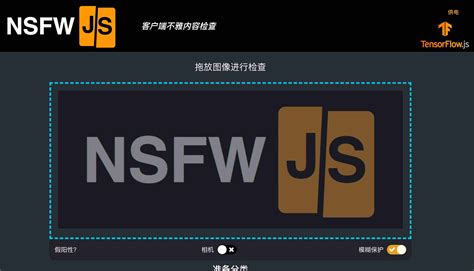 在线鉴黄工具 NSFW内容检测 NSFW JS 懒猫