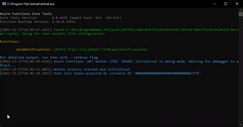 Notificaciones Push Con Firebase Azure Function Y Maui