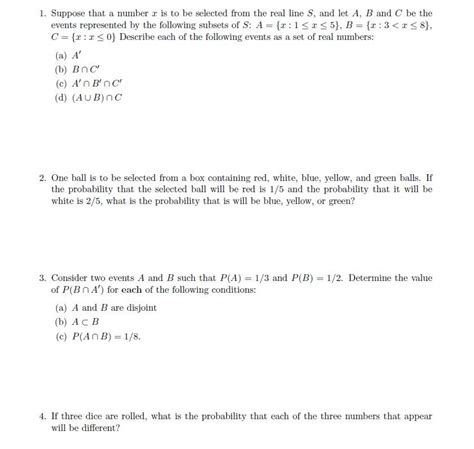 1 Suppose That A Number X Is To Be Selected From The Chegg Com
