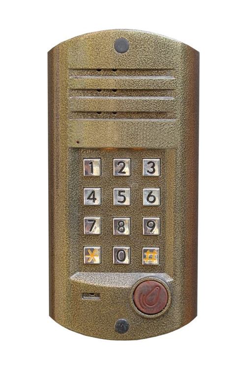 Intercom Panel Stock Image Image Of Connection Copy 11348753
