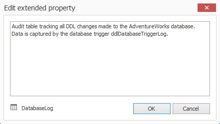 How To Document A SQL Server Database With Extended Properties