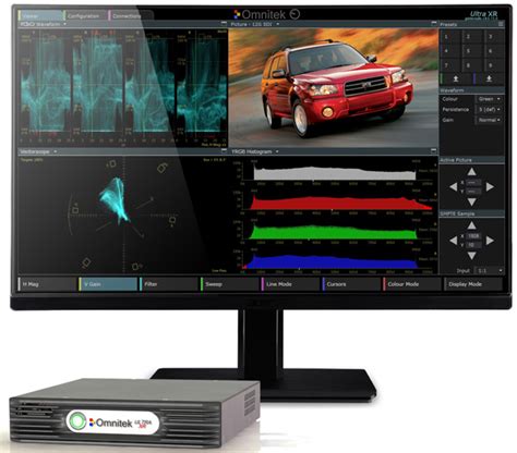 Omnitek Ultra Xr 12g Sdi Uhd Waveform Analyser To Support Voip