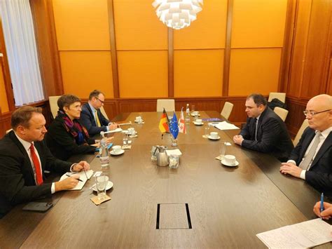 ნიკოლოზ სამხარაძე ევროპის საკითხებში გერმანიის სახელმწიფო მინისტრს შეხვდა Metronome Ge