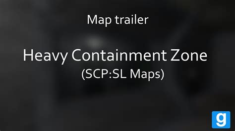 Trailer For Map HCZ SCP SL YouTube