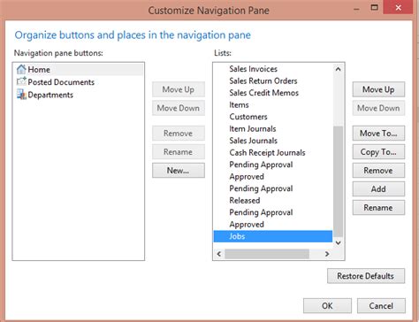 Microsoft Dynamics Nav Adding Favorites To The Home Page Archerpoint