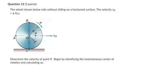 Solved Question Points The Flywheel Shown Below Is Chegg