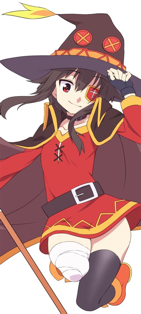 Megumin Wizard Anime Explosion Cute Png