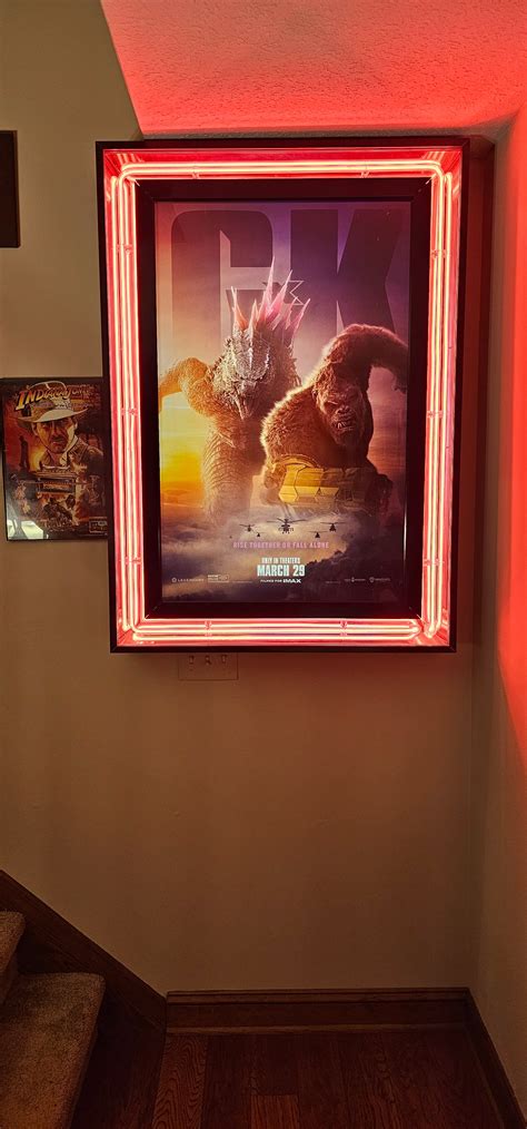 Illuminated Movie Poster Frames Led Movie Poster Frame
