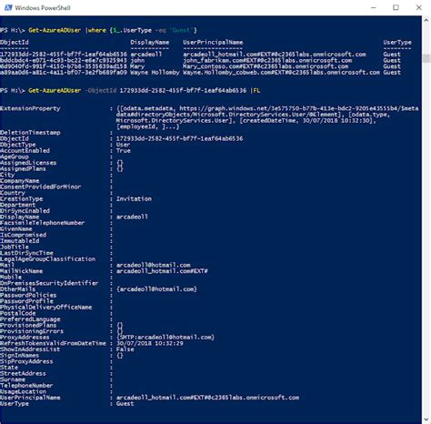 Getting Azure Ad Guest Users With The Azure Ad Preview
