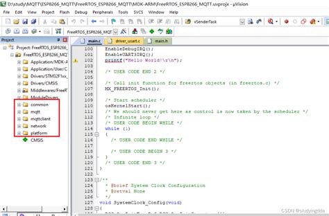 Stm32f103esp8266基于rtos移植mqttstm32f103 Mqtt Csdn博客