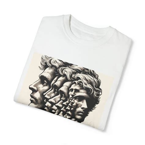Multi Faceted Identity Artwork T Shirt Intricate Portrait Etsy