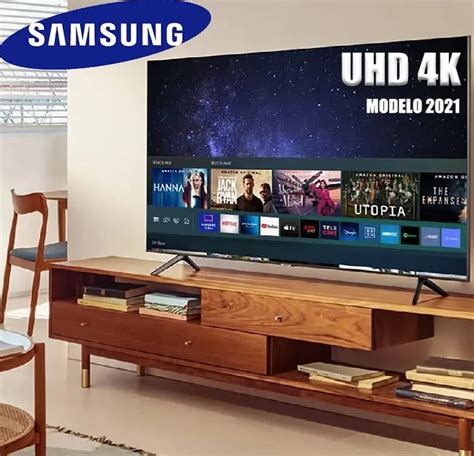 Smart TV 70” Crystal 4K Samsung 70AU7700 Wi-Fi - Bluetooth HDR Alexa ...
