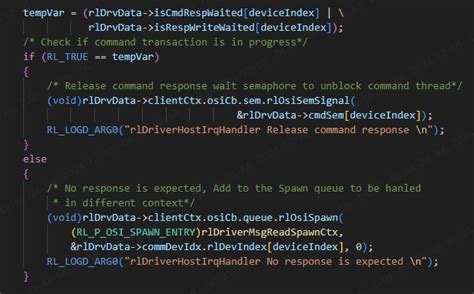 AWR The Issue Of Conflict Between The Host Command And BSS Report In RlDriverHostIrqHandler