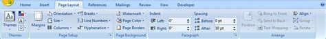 How to Use Page Layout menu in Ms Microsoft Office Word full Hindi Notes एम एस वरड क