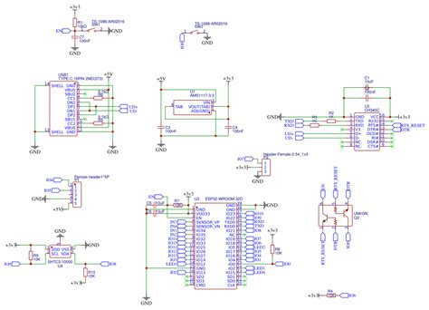 ESP32 CH340 Resources EasyEDA