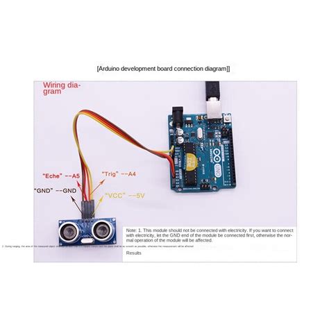 초음파 모듈 초음파 거리 측정 센서 레이더 Hc Sr04 테스트 보드 수공예품 및 바느질
