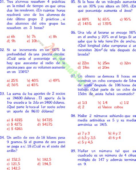 Matematicas De Primaria Problemas Resueltos Para La Preparacion Para