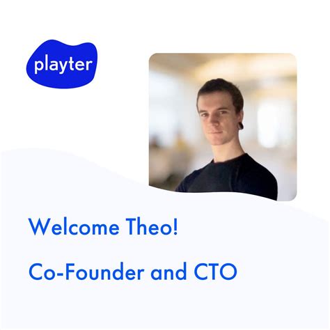 Happy To Announce That Im Joining Playter As Cto And Cofounder The