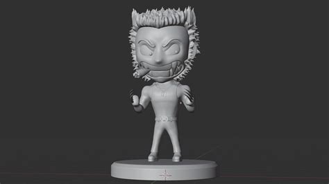 3d Wolverine Logan Chibi Turbosquid 1998959