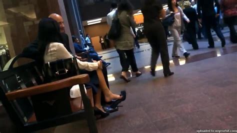 Candid Asian Business Lady Feet Shoeplay Dangling In Pumps Tnaflix Com